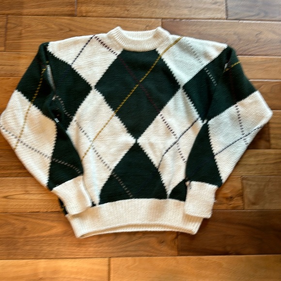 Structure | Sweaters | Vtg Structure Argyle Sweater | Poshmark